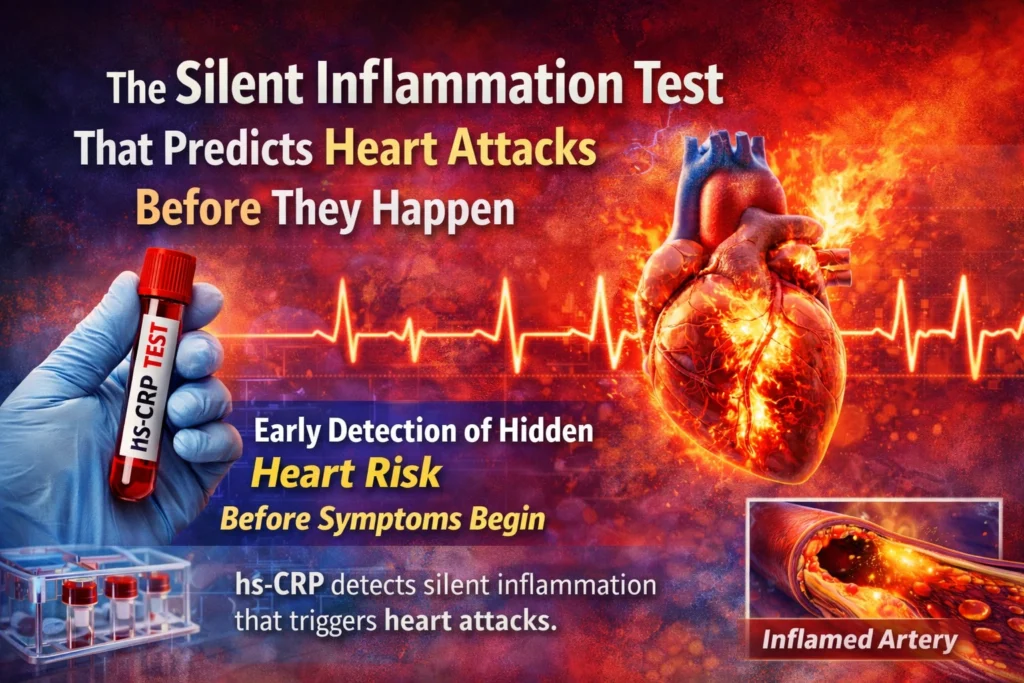The Silent Inflammation Test That Predicts Heart Attacks Before They ...